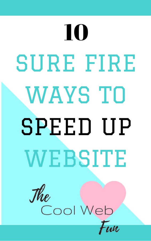 How to Increase Website Speed by 70% - Cool Web Fun